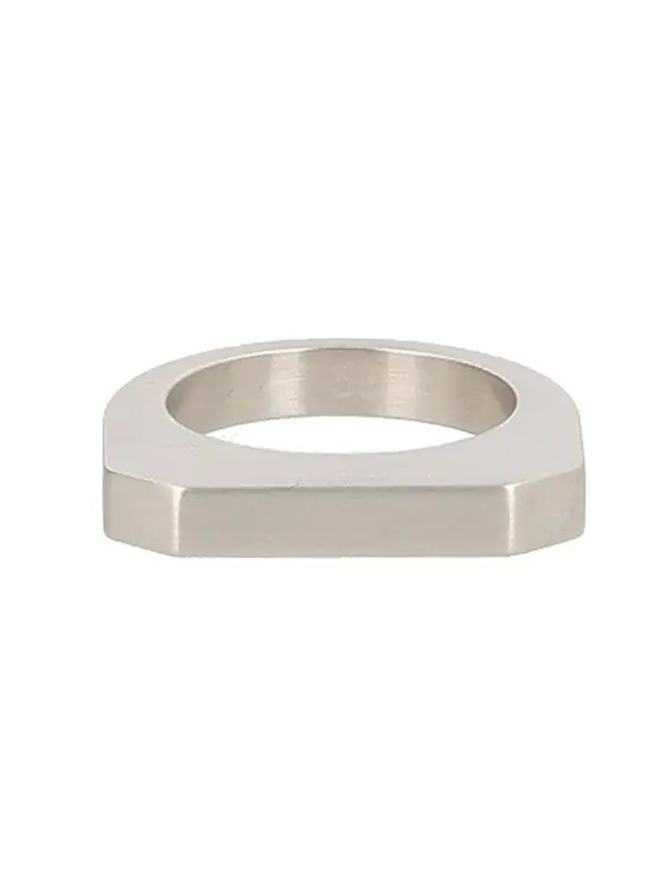 Rick Owens Anello "hollywood - Silver