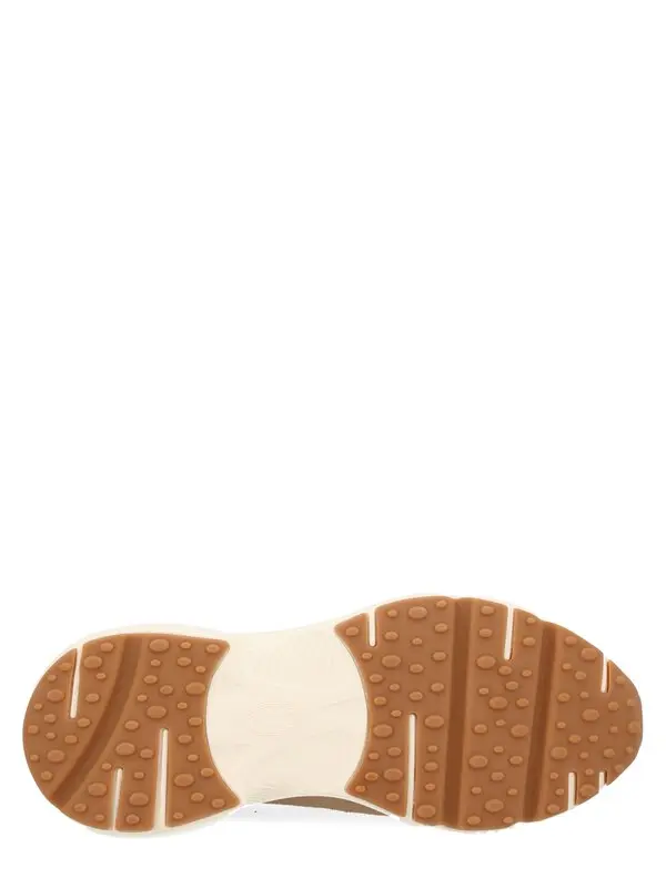 TOD'S Suede Sporty Loafers - Beige