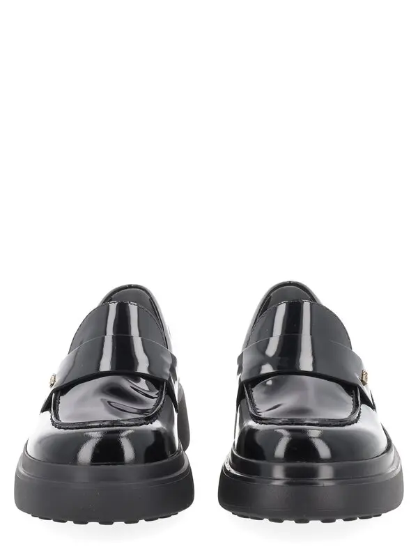 TOD'S Brushed Leather Loafers