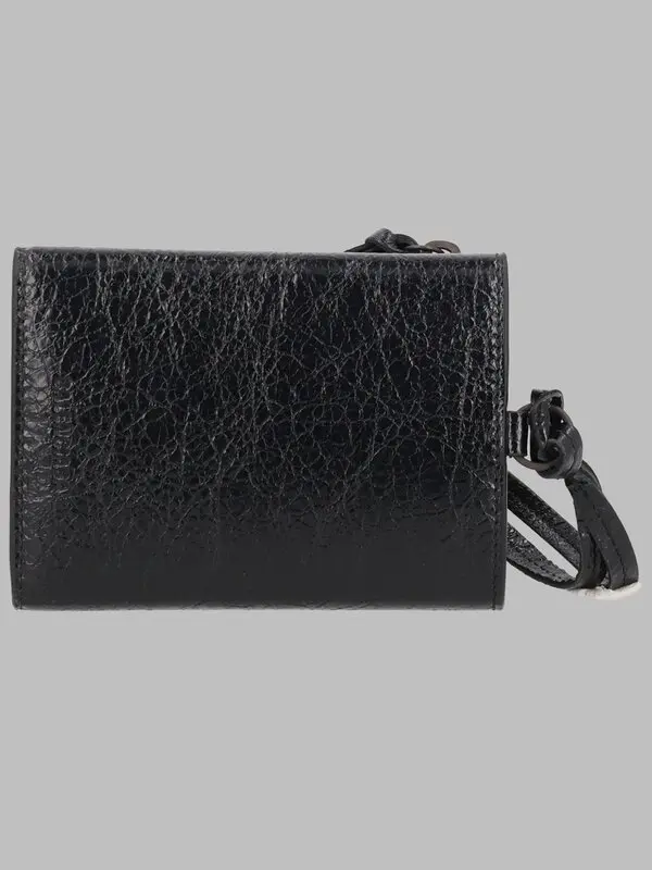 Balenciaga Trifold Wallet With "le City" Strap