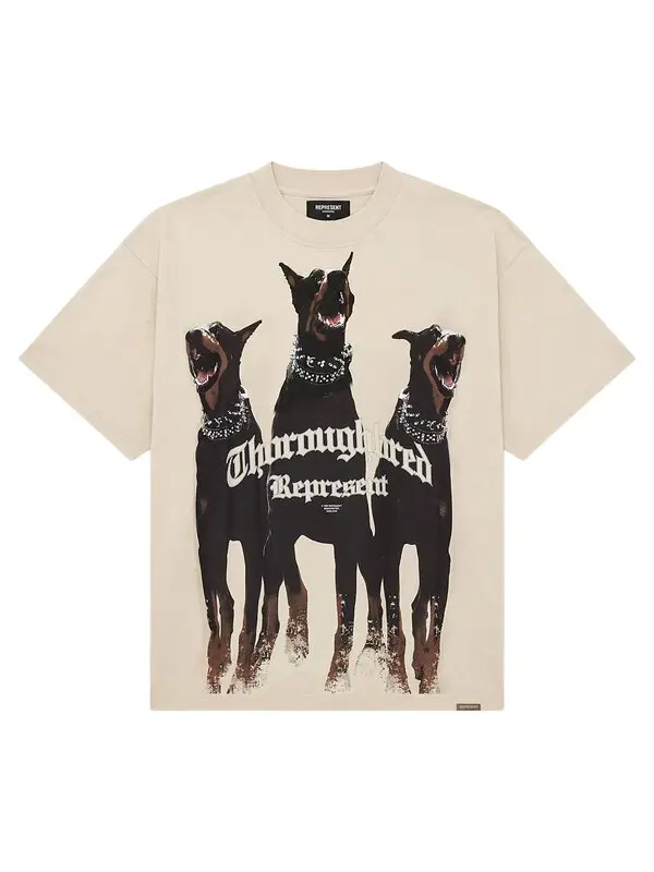 REPRESENT T-shirt "thoroughbred - White