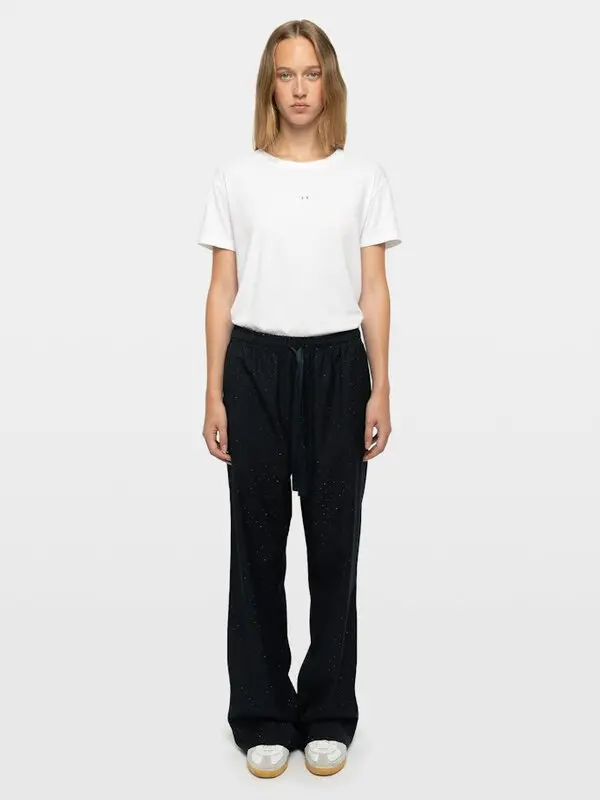 Zadig&Voltaire Poma Embellished Tailored Pants - Encre