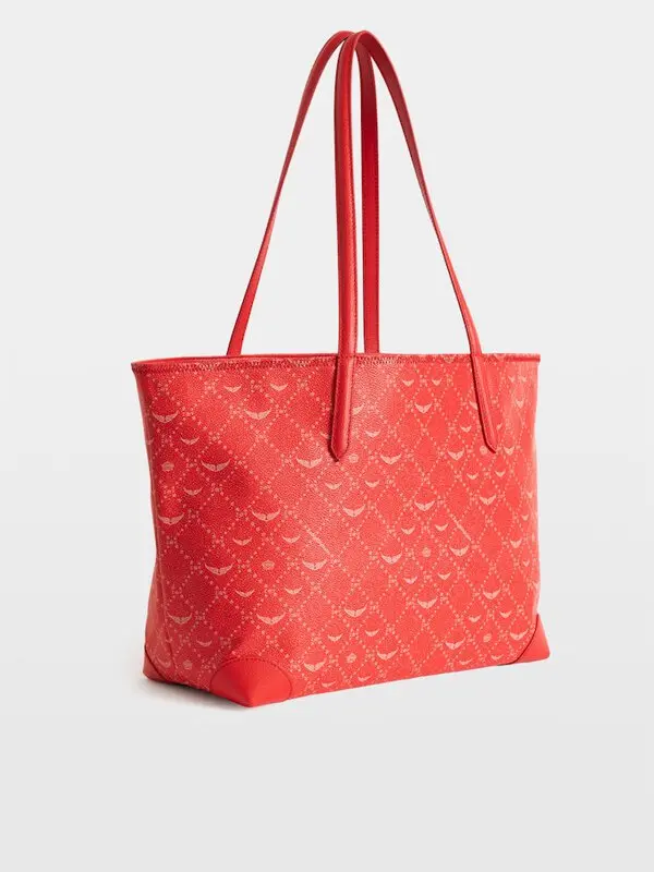 Zadig&Voltaire Z Shopper Xl Monogram Bag - Love