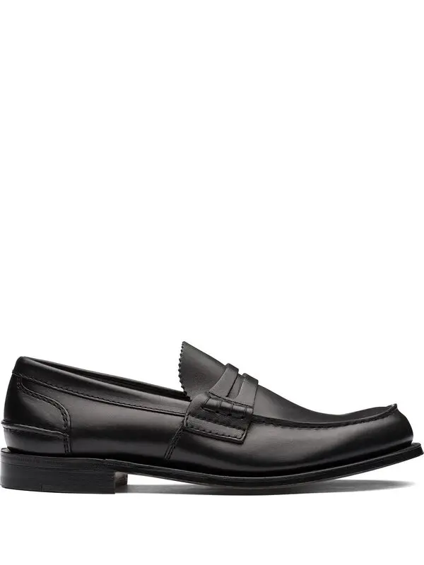 CHURCH`S Church's Milford Leather Penny Loafers - Black