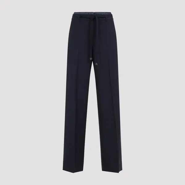 Peserico Belted Wool Pants