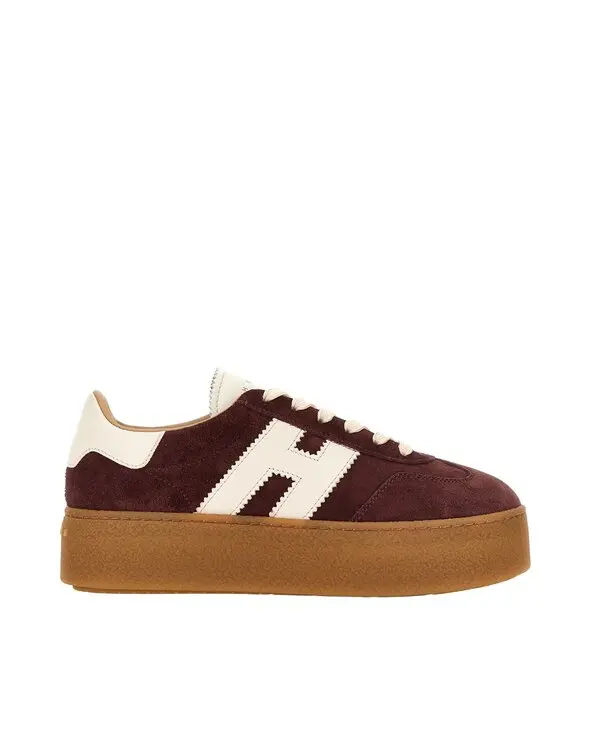 Hogan Luxury Calfskin And Mutton Leather Sneakers - R801+b013