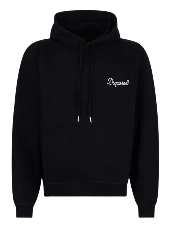 Dsquared2 Relaxed Fit Hoodie With Logo Detail