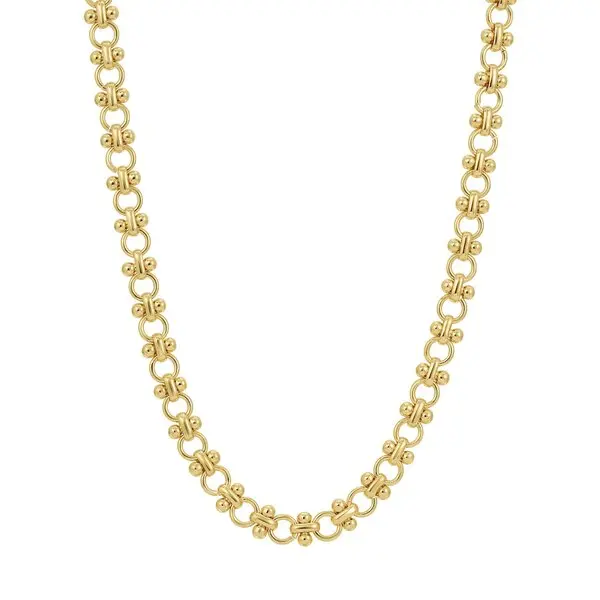 LEEADA JEWELRY Chloe Chain Necklace - Gold