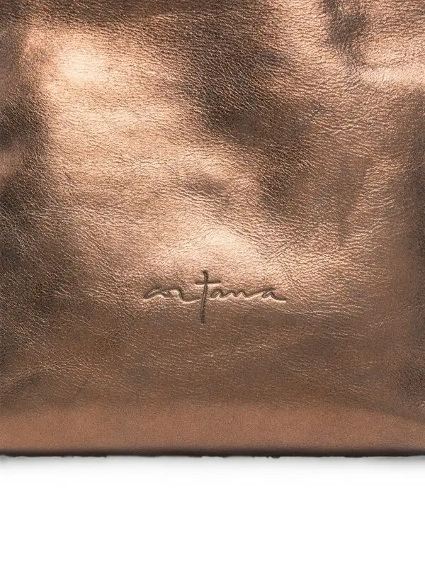CORTANA Delhi Small Leather Clutch - Brown