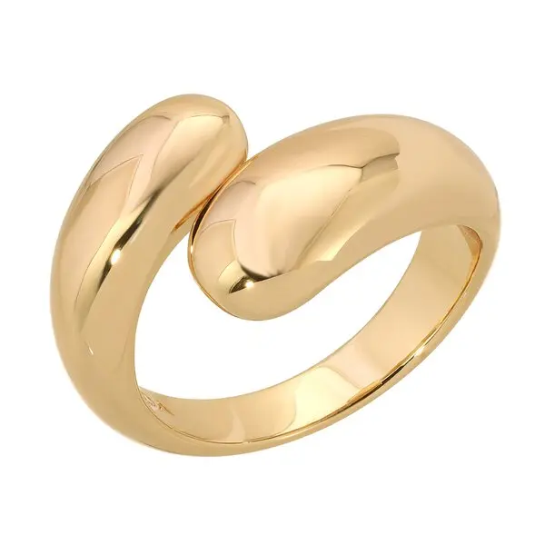 LEEADA JEWELRY Realm Dome Wrap Ring - Gold