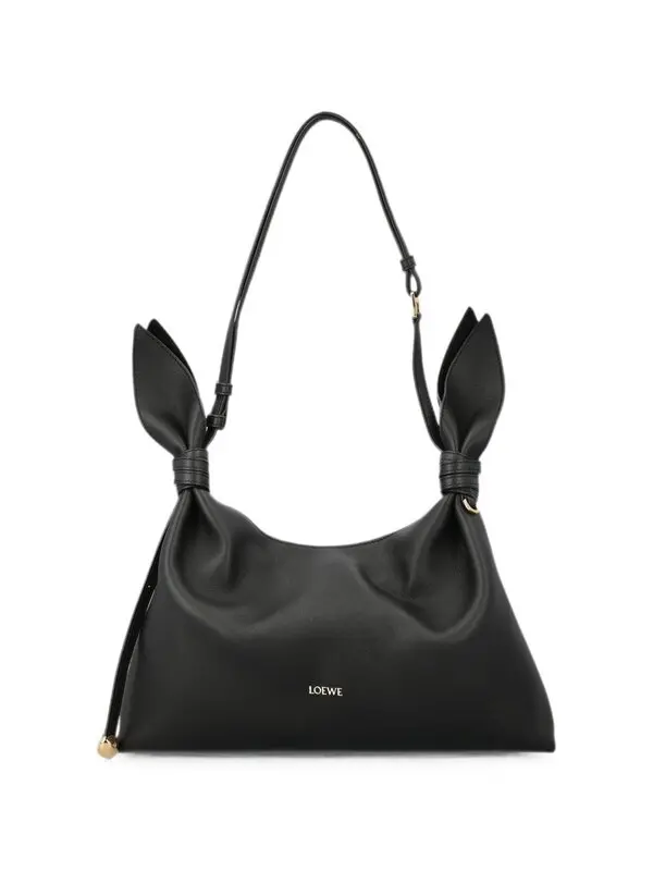 Loewe Leather Shoulder Bag - Black