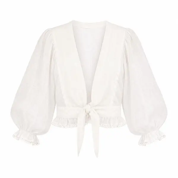 MUCHE & MUCHETTE Ishaan Top - White