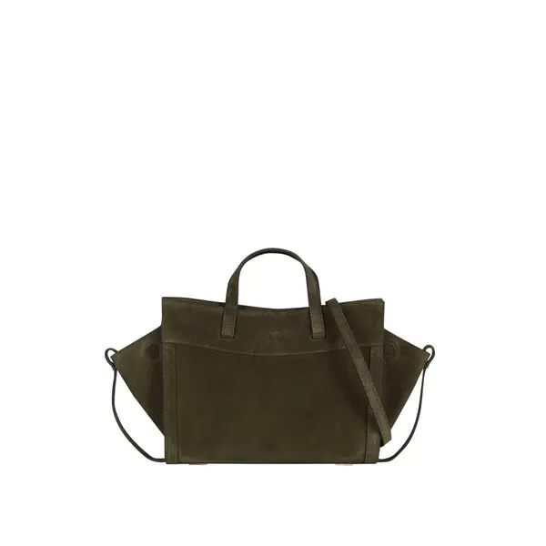 SAONARA BRAND Mini Shopping Olive Suede