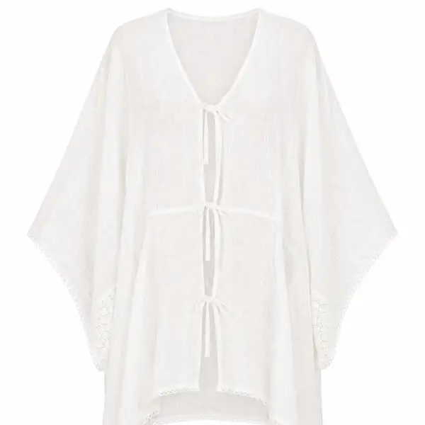 MUCHE & MUCHETTE Ishaan Kimono - White
