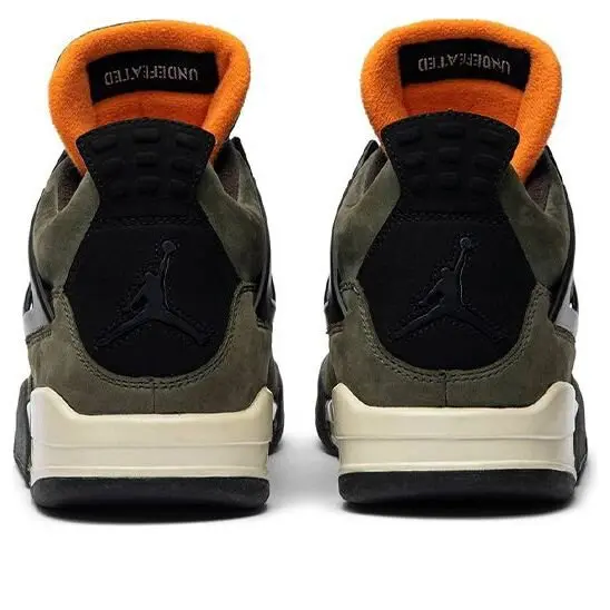 JORDAN 4 Retro Sp 'undefeated' 2025 - Deep Green/clementine/black