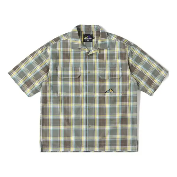 NEW BALANCE Mt1996 Short Sleeve Shirt Asia Sizing - Dark Moss