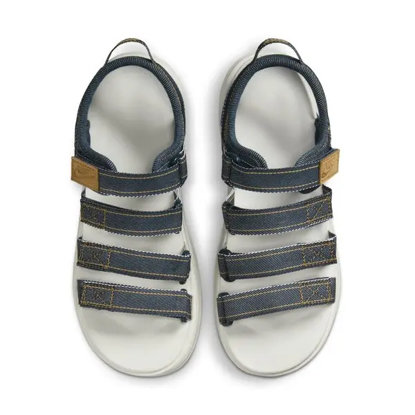 Nike Icon Classic Se Platform Sandals - Armory Navy/sail/flax