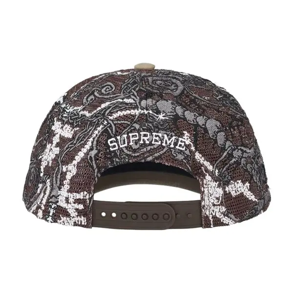 Supreme Ss26 Wombat Embroidered Mesh Back 6-panel Cap