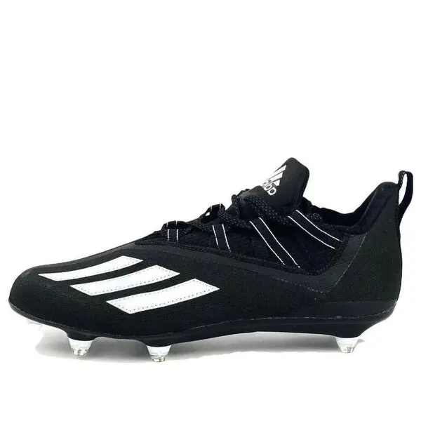 Adidas Adizero 21 Athletic Cleats - Black/white