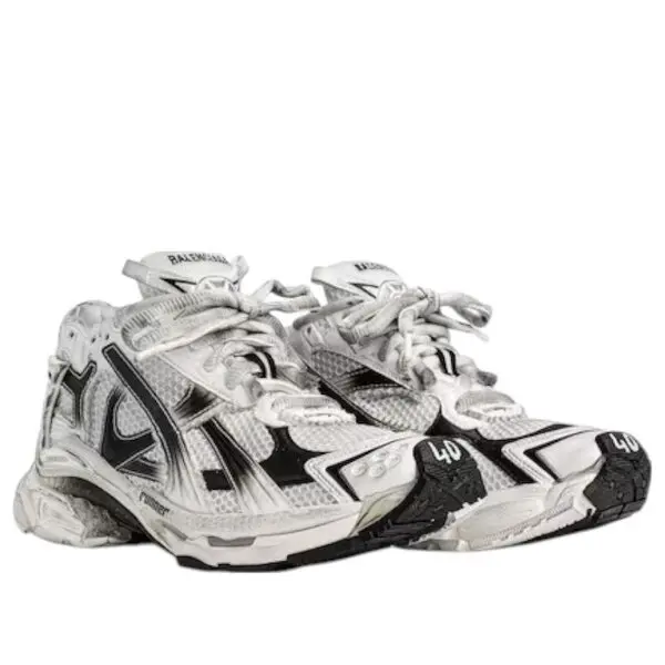 Balenciaga Runner 'white Black Gradient