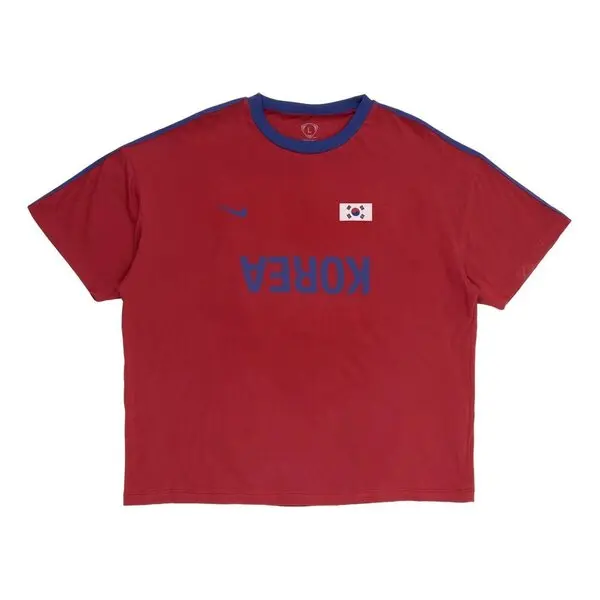 TRAVIS SCOTT X Nike Korea Total 90 T-shirt - Red