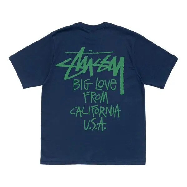 StÜssy Big Love T-shirt - Navy