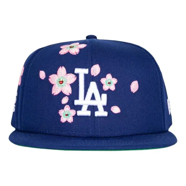 New Era X Takashi Murakami X Mlb World Tour Tokyo Series 2025 Dodgers Snapback Hat - Blue