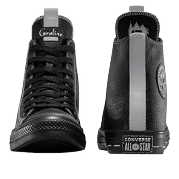 CONVERSE X Coraline Chuck Taylor All Star High 'wybie - Black