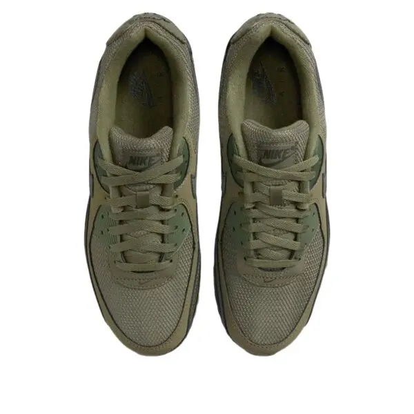 Nike Max 90 "reflective Swoosh - Medium Olive/black/cargo Khaki