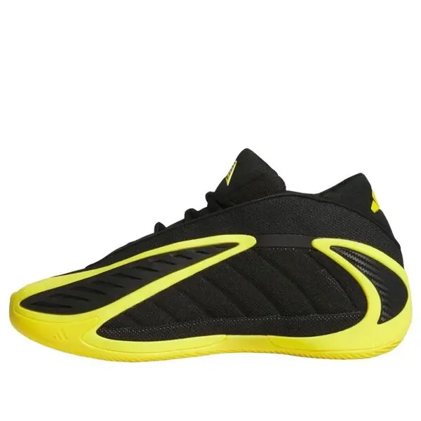 Adidas Anthony Edwards 2 "thunder And Lightning" Sneakers - Core Black/yellow