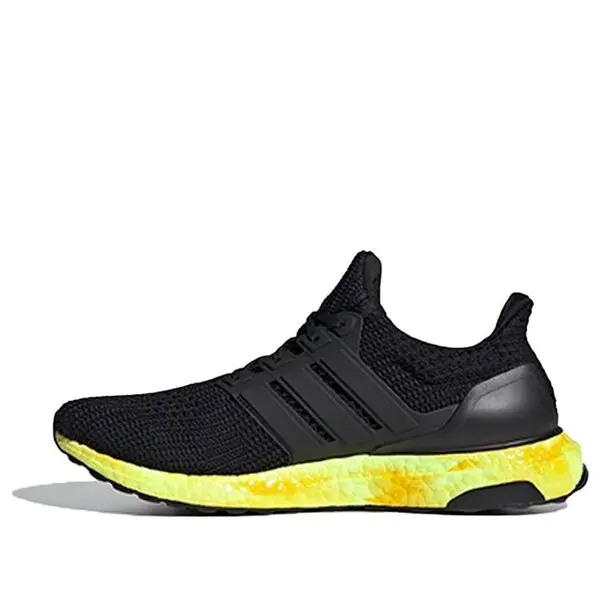 Adidas Ultraboost 4.0 Dna 'watercolor Pack Solar Yellow - Black