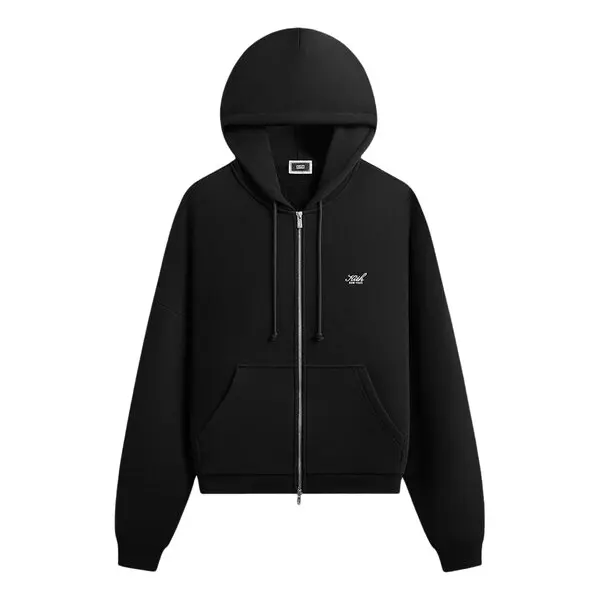 Kith Braxton Full Zip Hoodie - Black