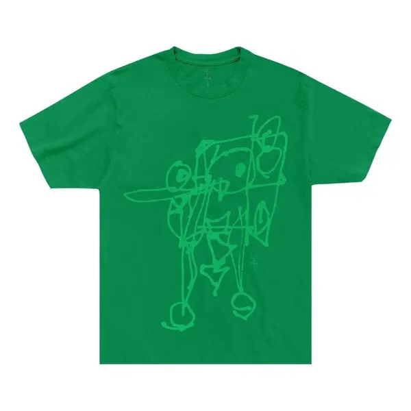 TRAVIS SCOTT X Spongebob Doodlebob T-shirt - Green