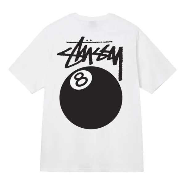 StÜssy 8 Ball T-shirt 22ss - White