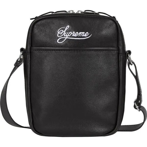 Supreme X Nike Leather Shoulder Bag Ss25