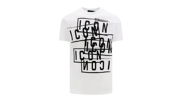 Dsquared2 Icon Stamps Logo T-shirt - White