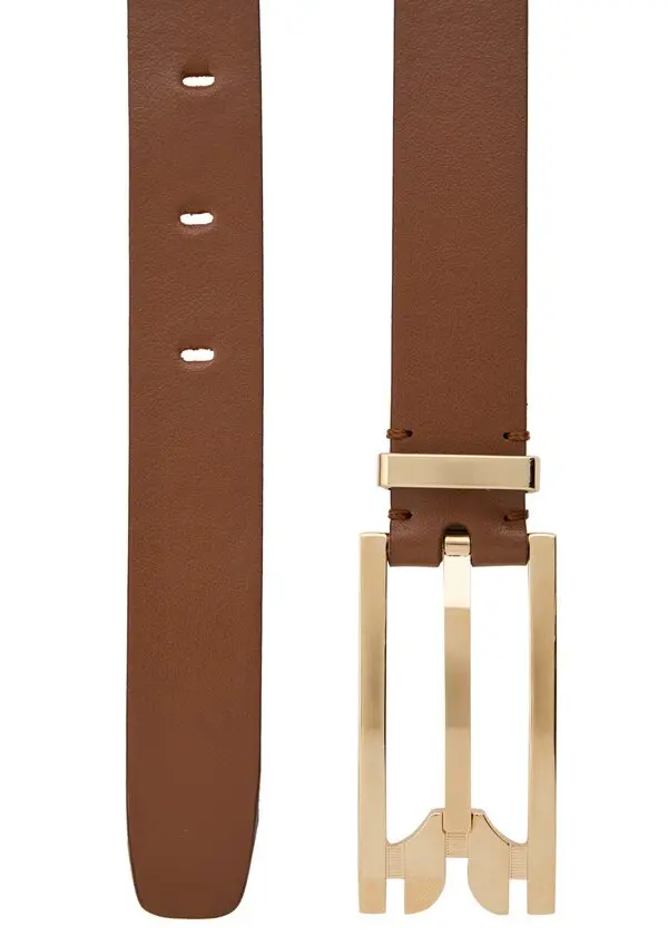 Victoria Beckham Pin Buckle Leather Belt