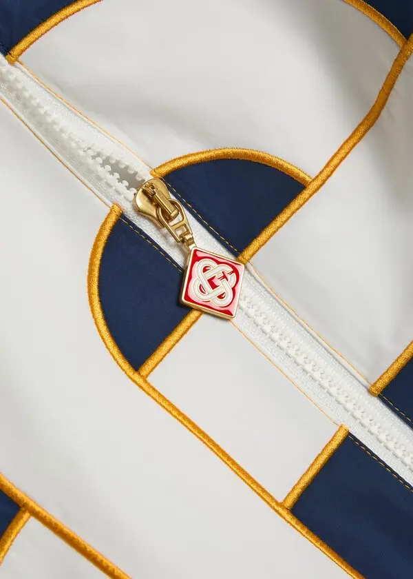 Casablanca Logo Colourblock Shell Jacket