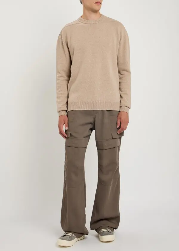 Rick Owens Cashmere And Wool-blend Jumper
