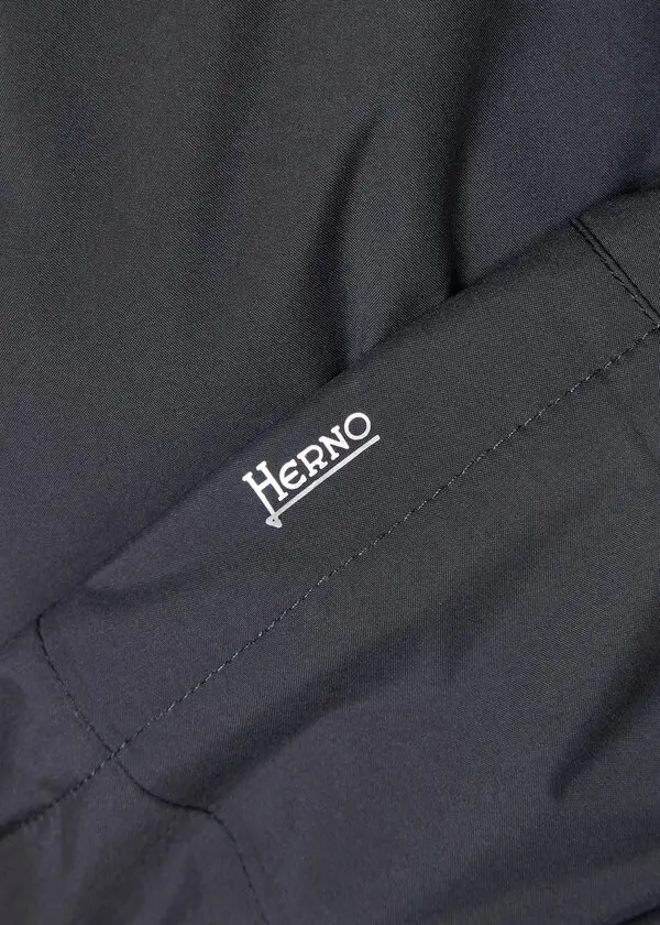 Herno Waterproof Padded Hooded Shell Jacket