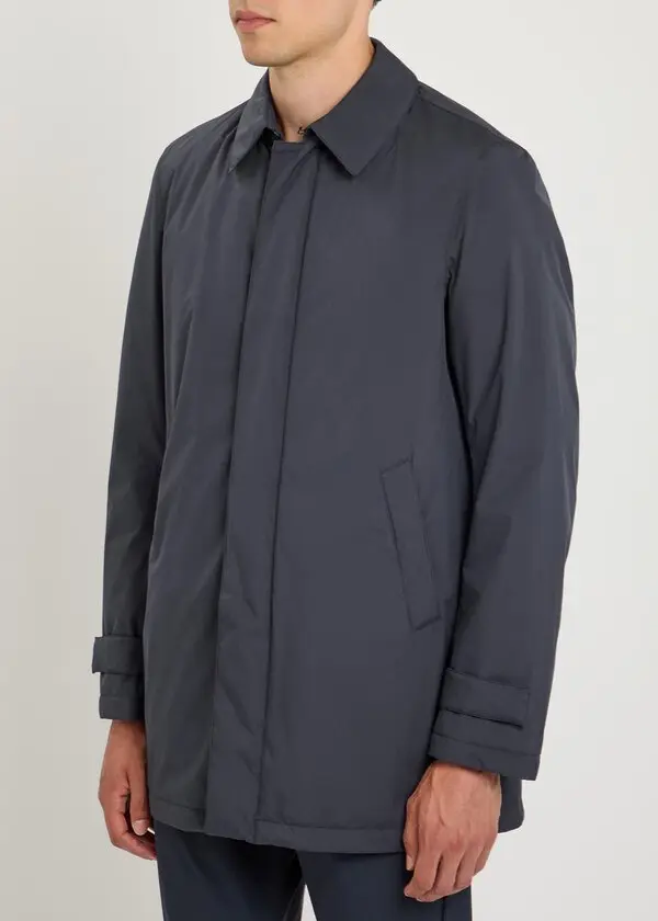 Herno Waterproof Padded Hooded Shell Jacket