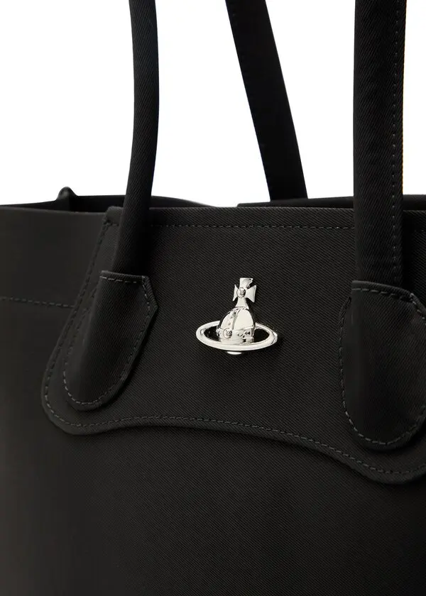 VIVIENNE WESTWOOD Troy Twill Tote Bag