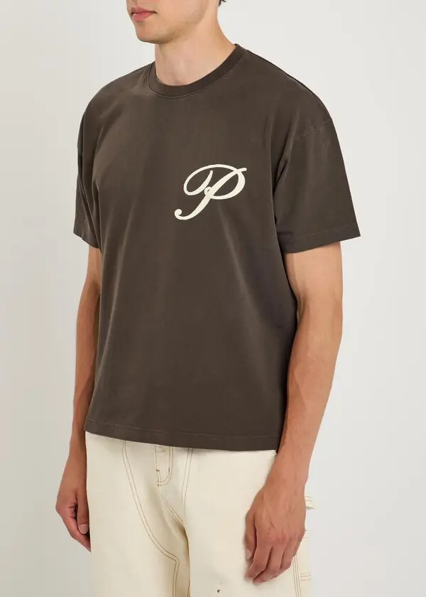 PICANTE Gallery Logo Cotton T-shirt
