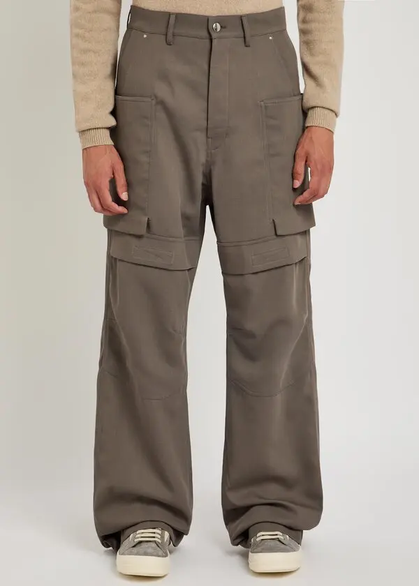 Rick Owens Stefan Wool Cargos