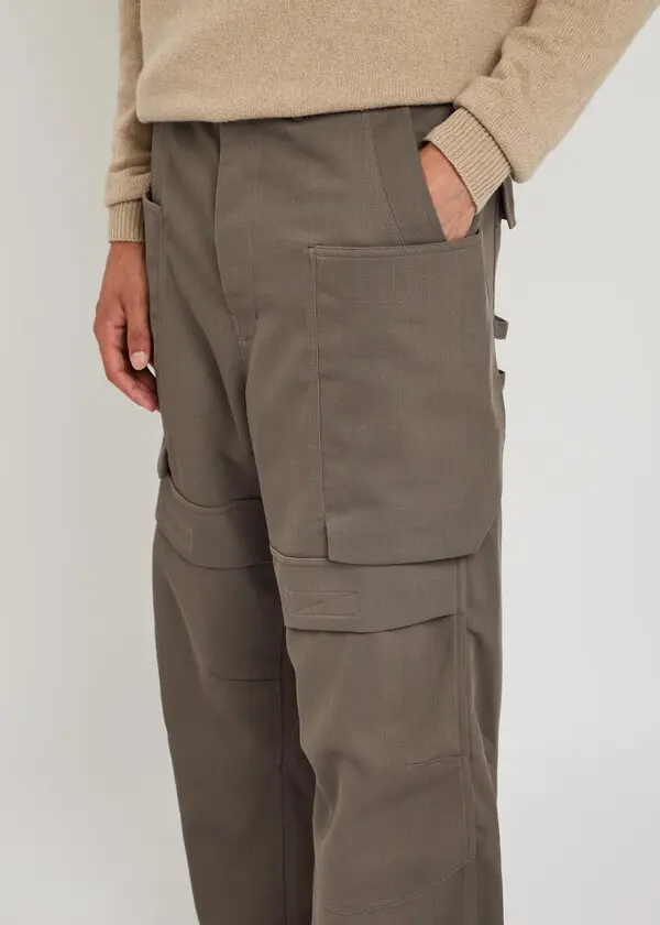 Rick Owens Stefan Wool Cargos