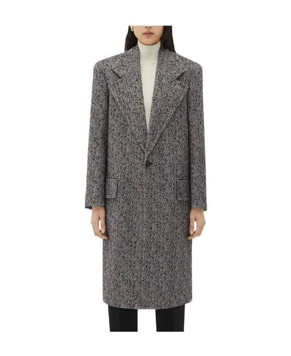 Bottega Veneta Lapel Long-sleeved Coat