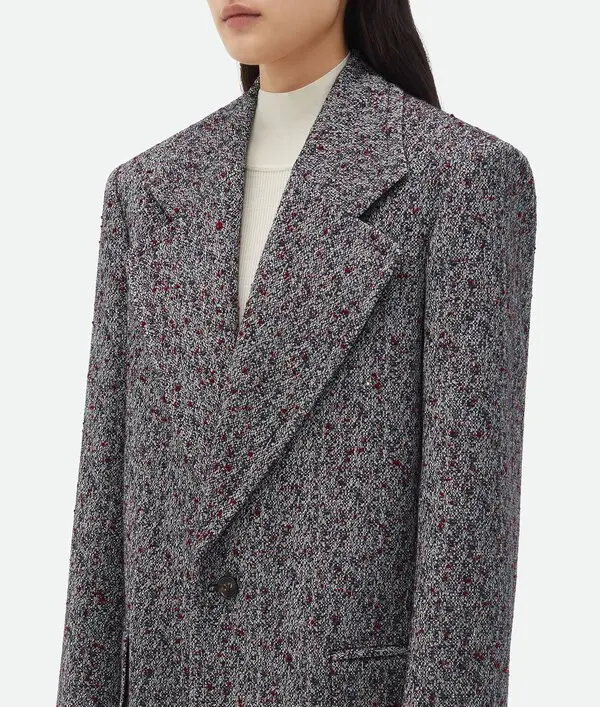 Bottega Veneta Lapel Long-sleeved Coat