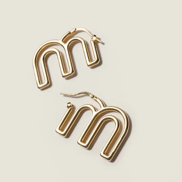 Miu Miu Metal Earrings