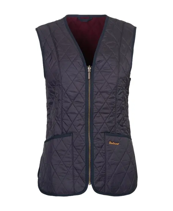 Barbour Quilted Zip-up Gilet - Black