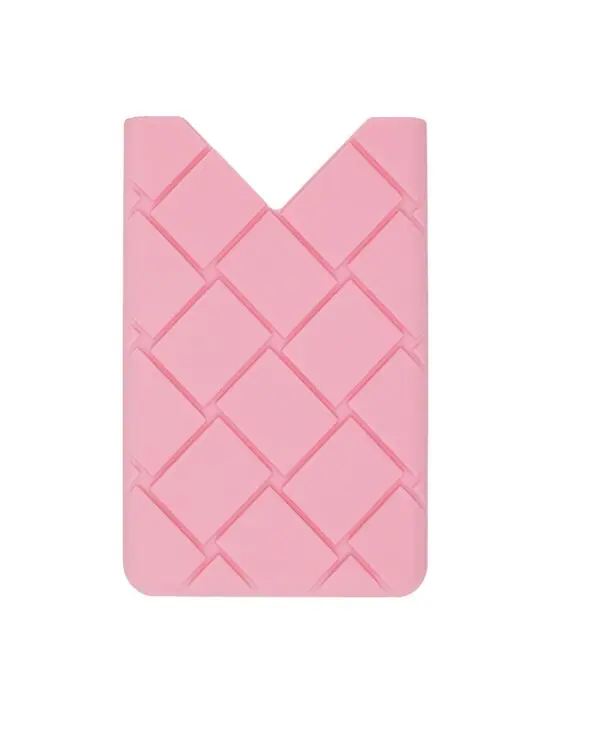 Bottega Veneta Logo Pattern Embossed Detail Card Bag